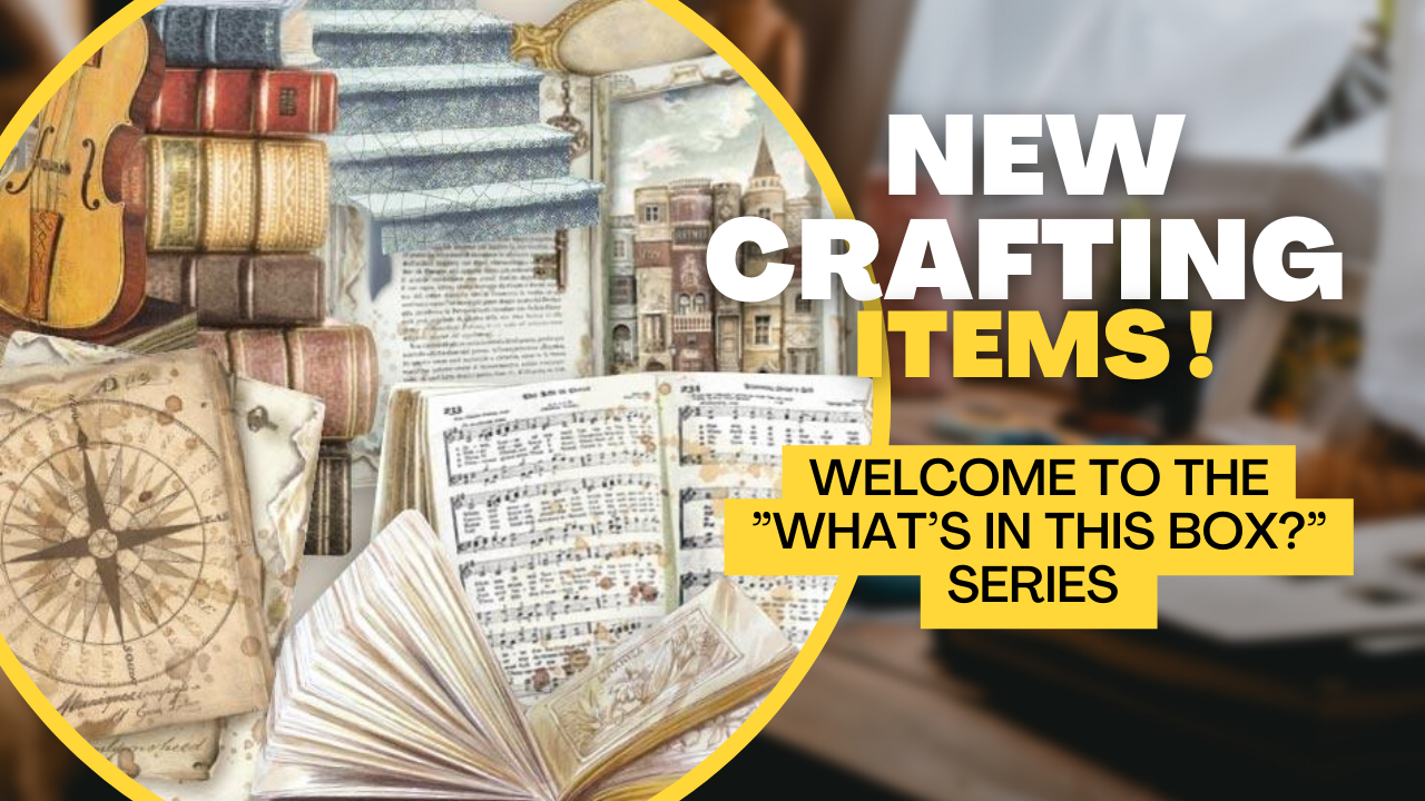 Vintage Library by Stamperia! 📚