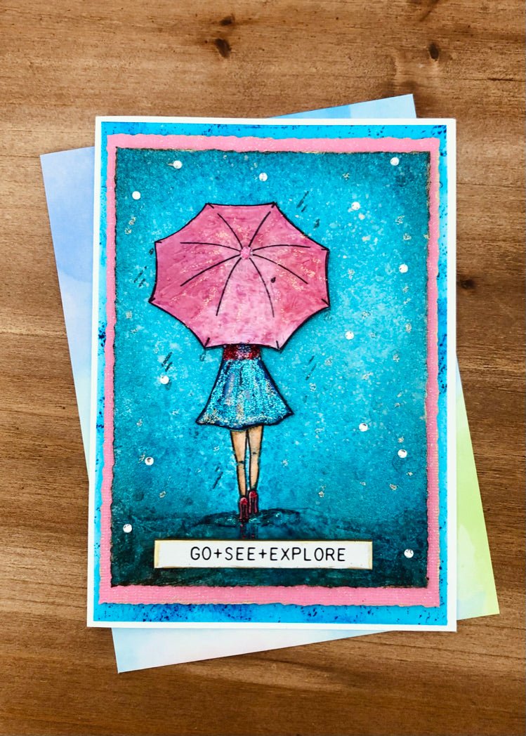 Clip from our course "Papercrafting Like A Pro" - Messy Papercrafts