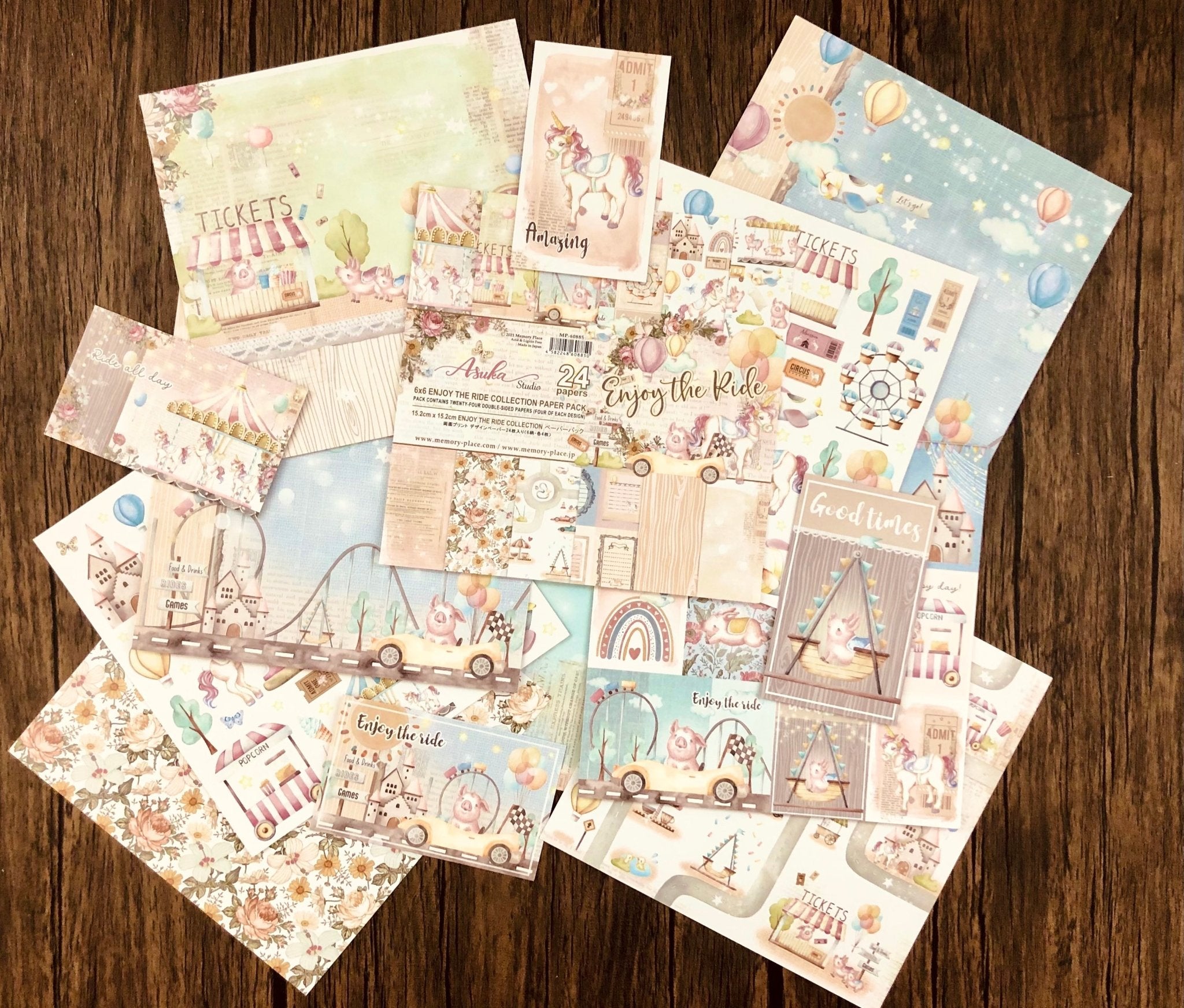 Unboxing Of The New Asuka / Memory Place Products: Enjoy The Ride, Let ...